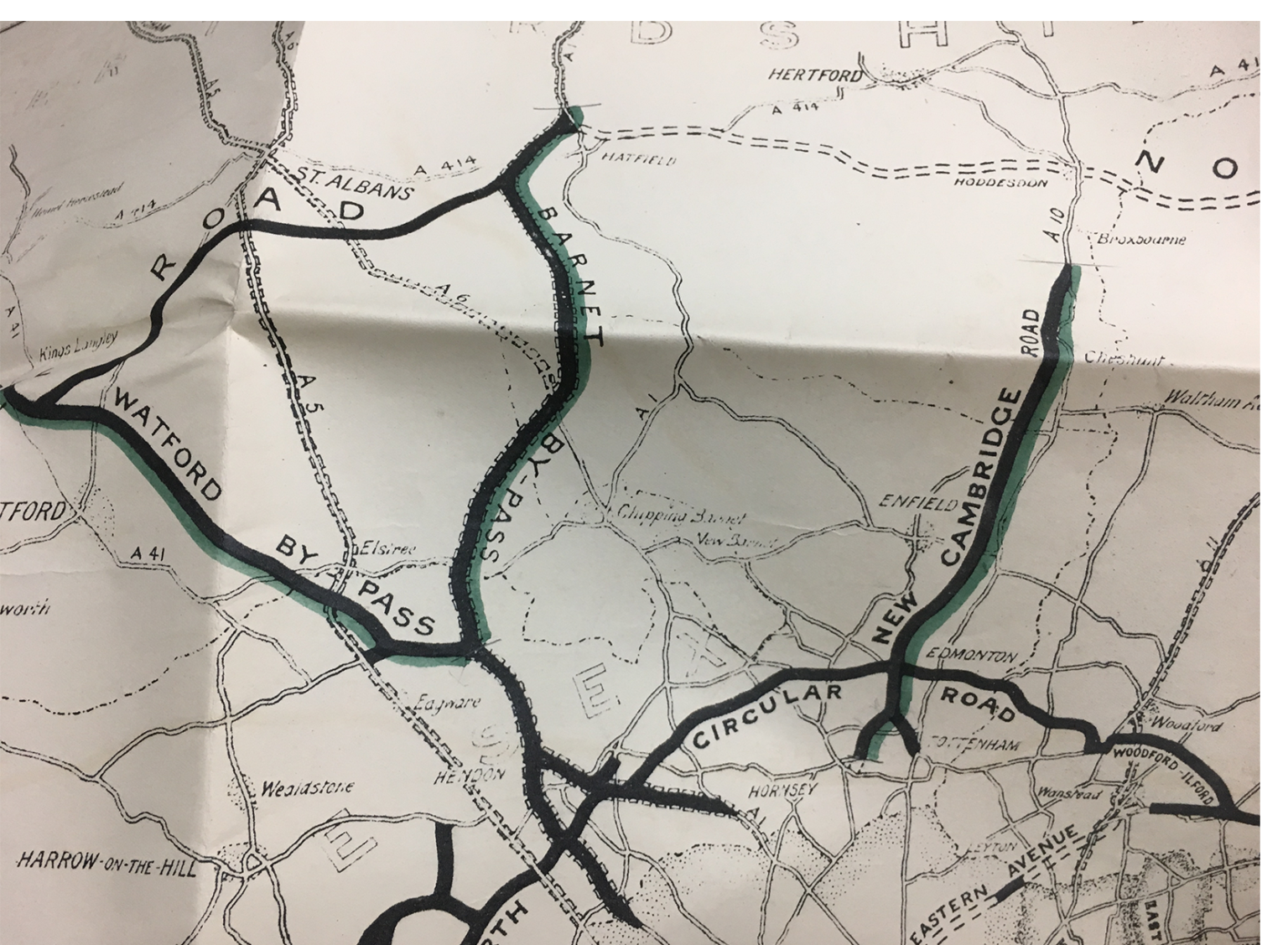 Great Cambridge Road, A10, Enfield, London | British Cycle Tracks