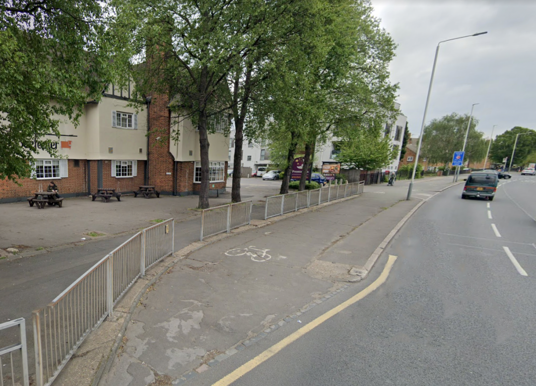Uxbridge Road, A4020, Hayes And Southall | British Cycle Tracks