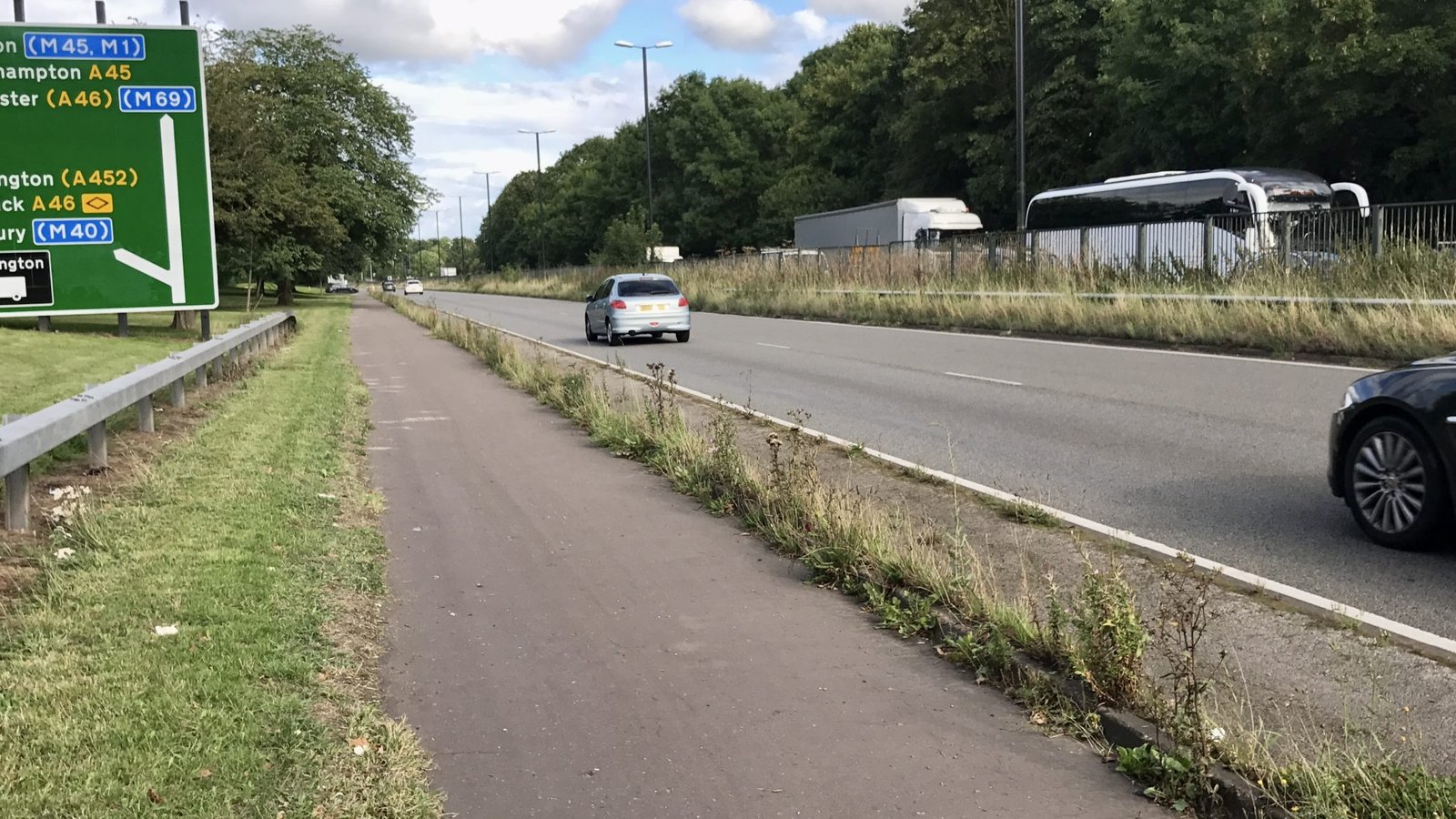Coventry Bypass, A45 | British Cycle Tracks
