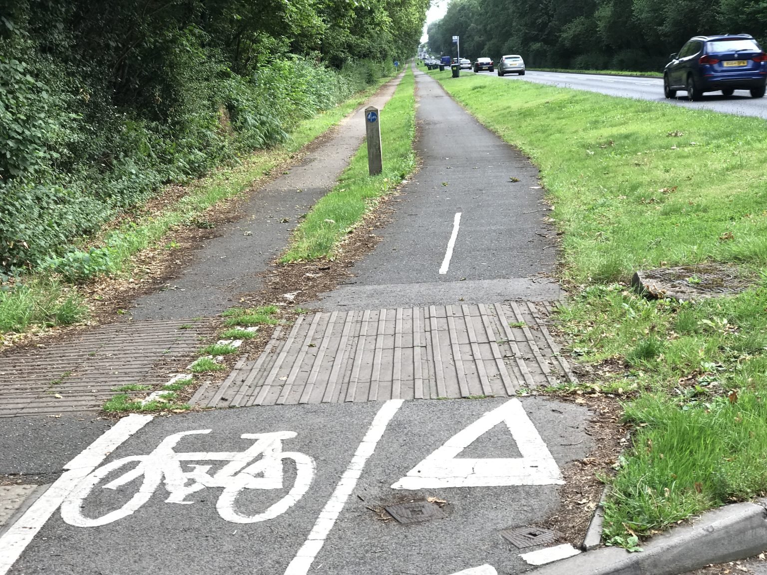 Kenilworth Road, A46, Coventry | British Cycle Tracks