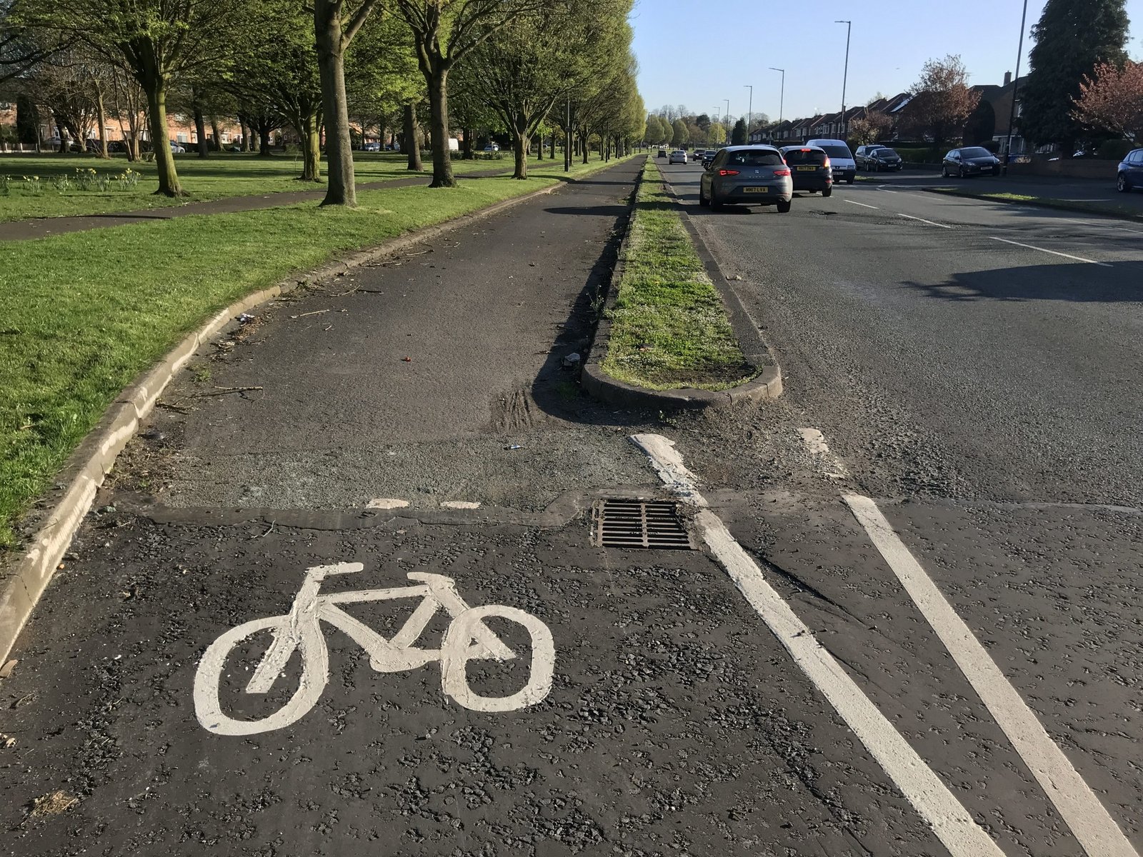 Timperley Bypass, A560, Shaftsbury Avenue, Altrincham | British Cycle ...