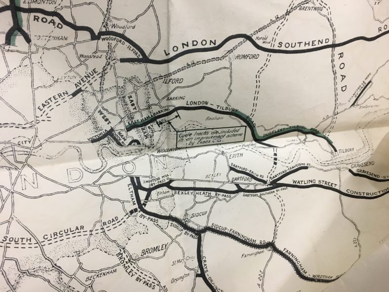 East Ham and Barking Bypass, A13, East London | British Cycle Tracks