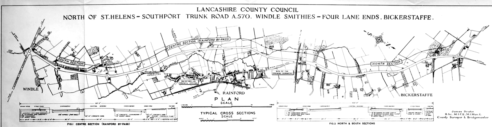 Rainford Bypass, A570, Lancashire | British Cycle Tracks