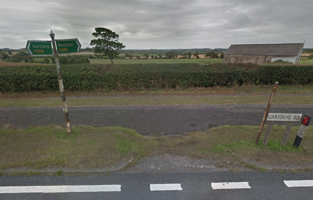 Great Eccleston Bypass, A586, Garstang Road | British Cycle Tracks