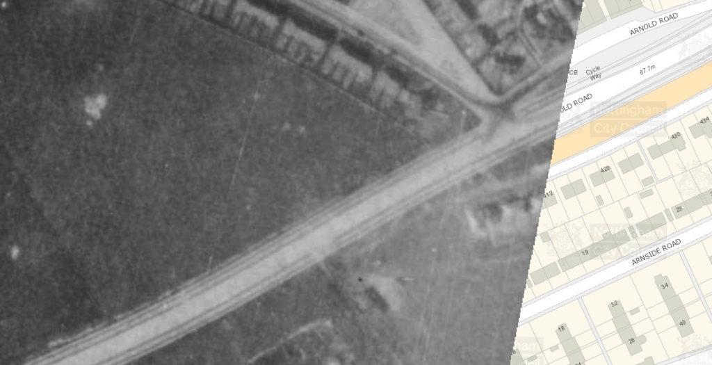 Arnold Road, B6004, Nottingham | British Cycle Tracks