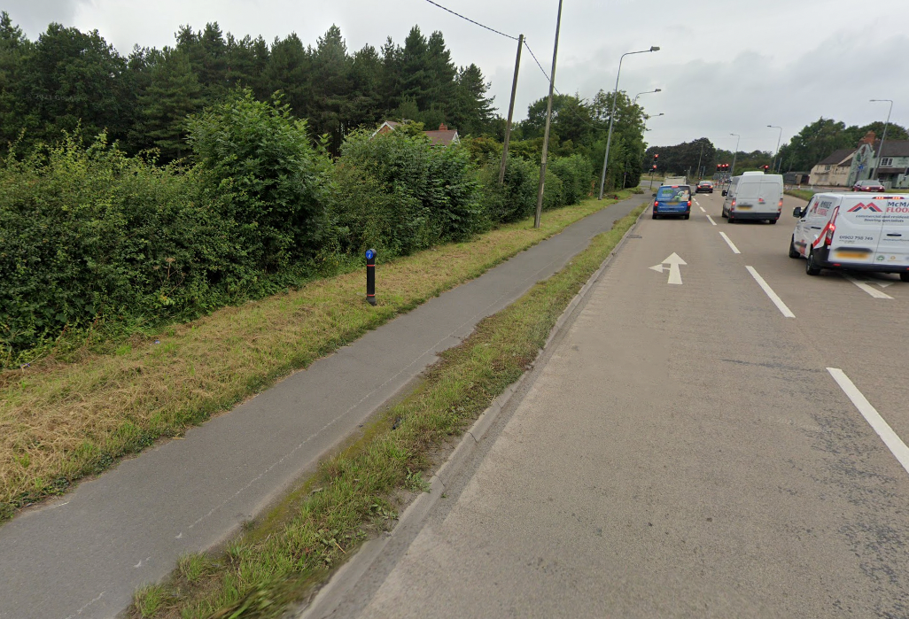 Stafford Road, A449, Wolverhampton | British Cycle Tracks