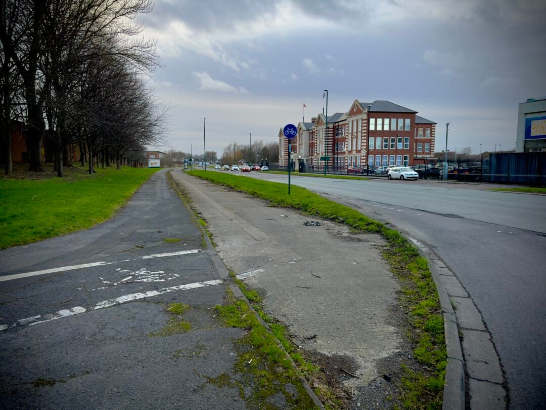 South Bank Road, Middlesbrough | British Cycle Tracks